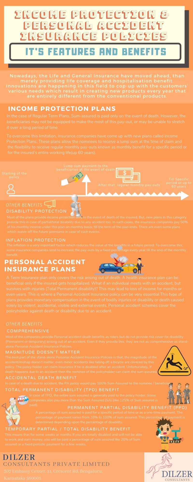 Income Protection and Personal Accident Insurance Policies